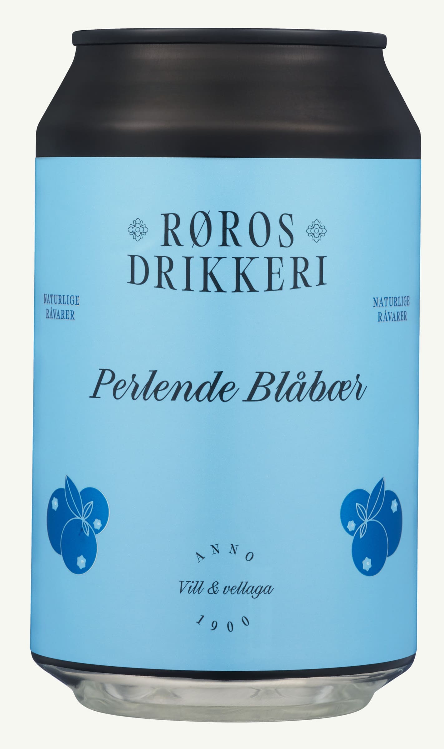 Perlende Blåbær • Røros Bryggeri og Mineralvannfabrikk